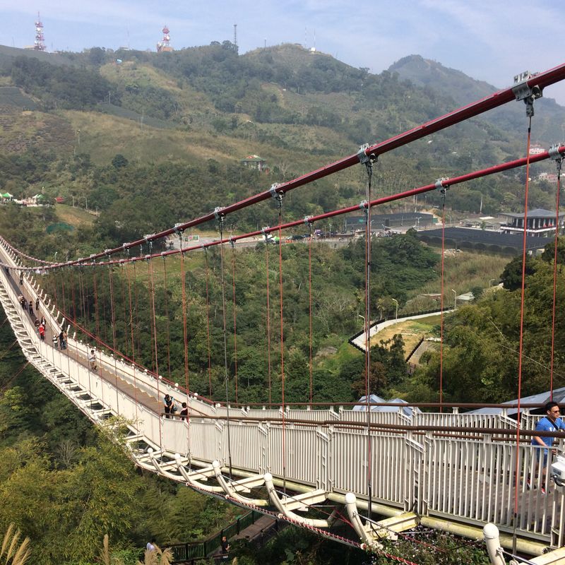 Taiping Sky Bridge - Fußgängerbrücke in Meishan Township, Taiwan