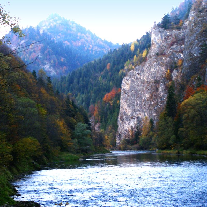 Dunajec River Gorge raft trip - ending point - River rafting landing ...