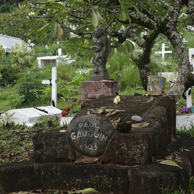 Atuona Cemetery: Cimetière et site touristique à Hiva Oa, Polynésie ...