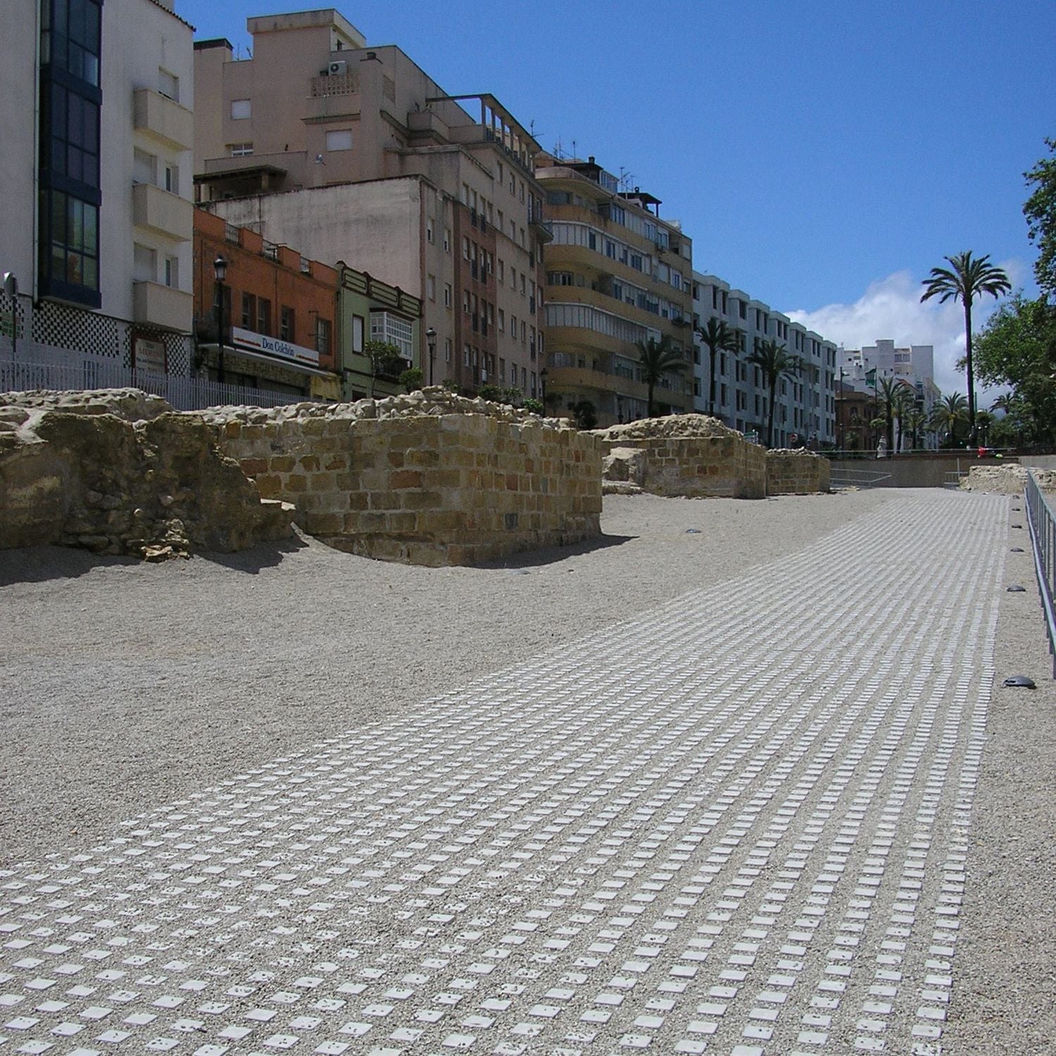 Marinid Walls of Algeciras - Archaeological remains of defensive city ...