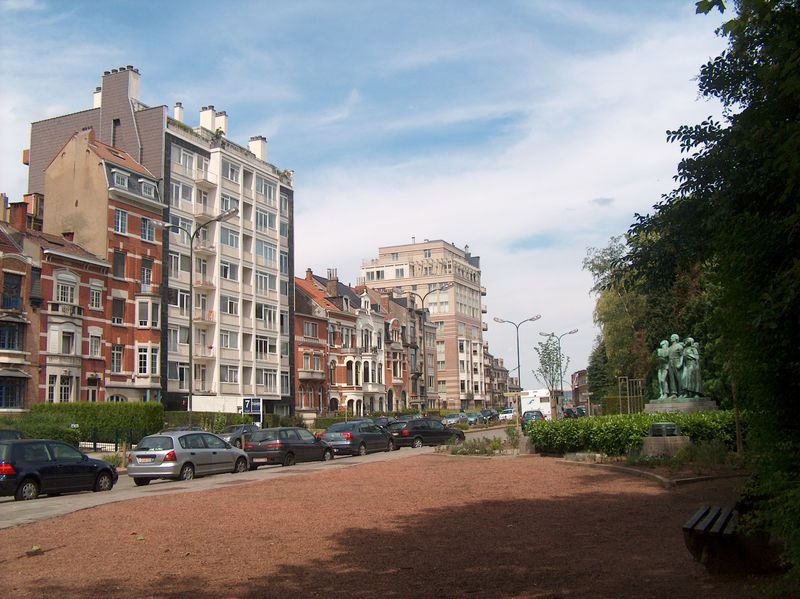 Schaerbeek - Commune administrative au nord de Bruxelles, Belgique