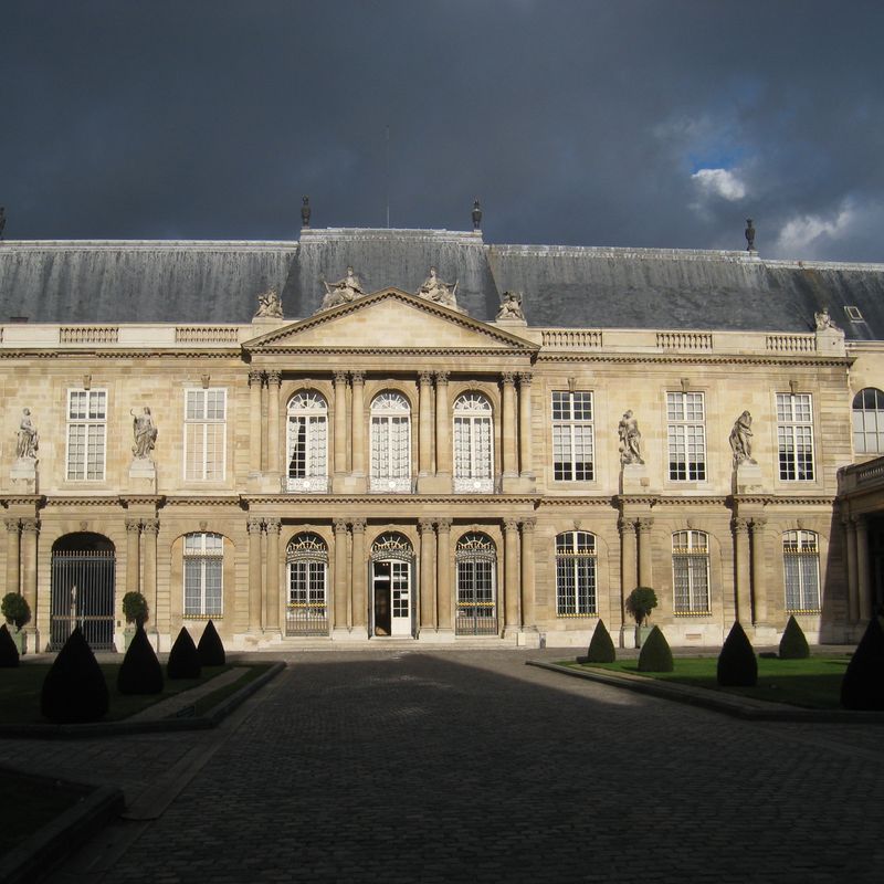 Museum of French History - National history museum in Paris, France.