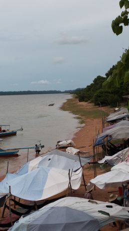 Baray occidental - Réservoir au Cambodge