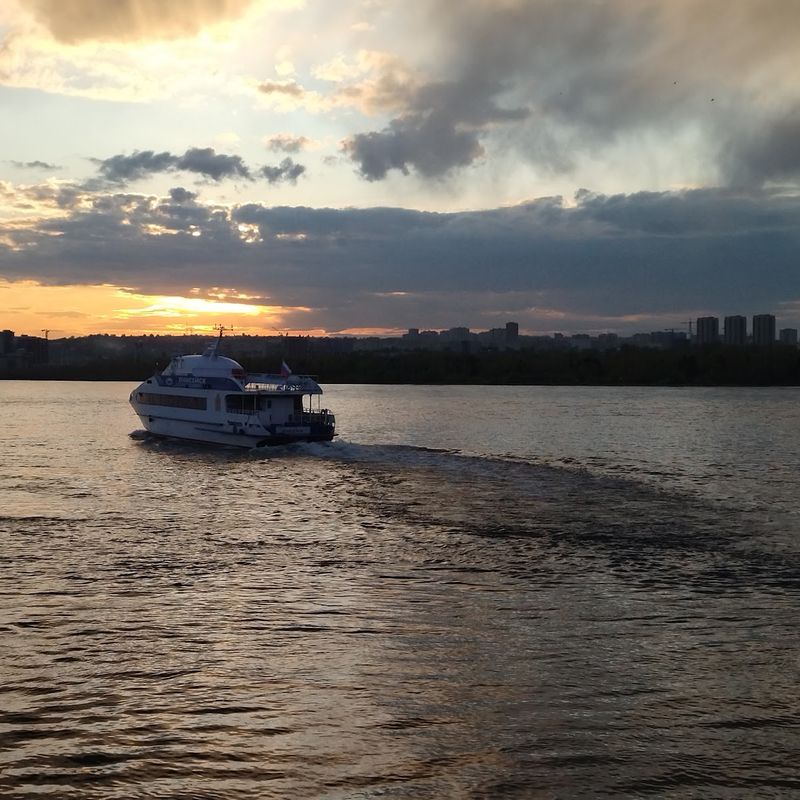 Yenisei River - Sistema fluvial principal en Siberia central, Rusia.