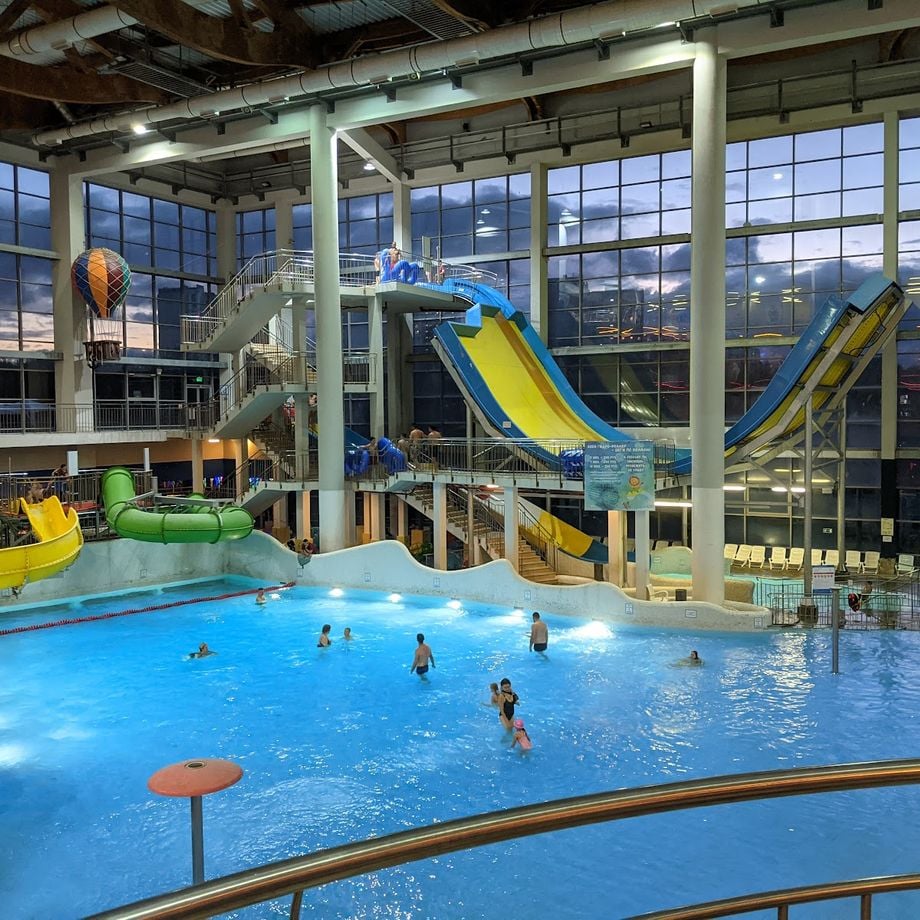Transvaal Park - Water park in Yasenevo district, Moscow, Russia