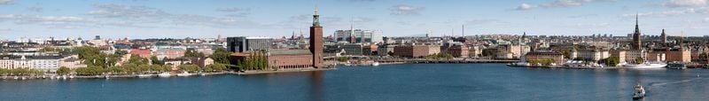 Stockholm - Ville capitale en Suède