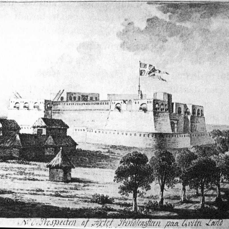 Fort Prinzenstein - Fort colonial à Keta, Ghana