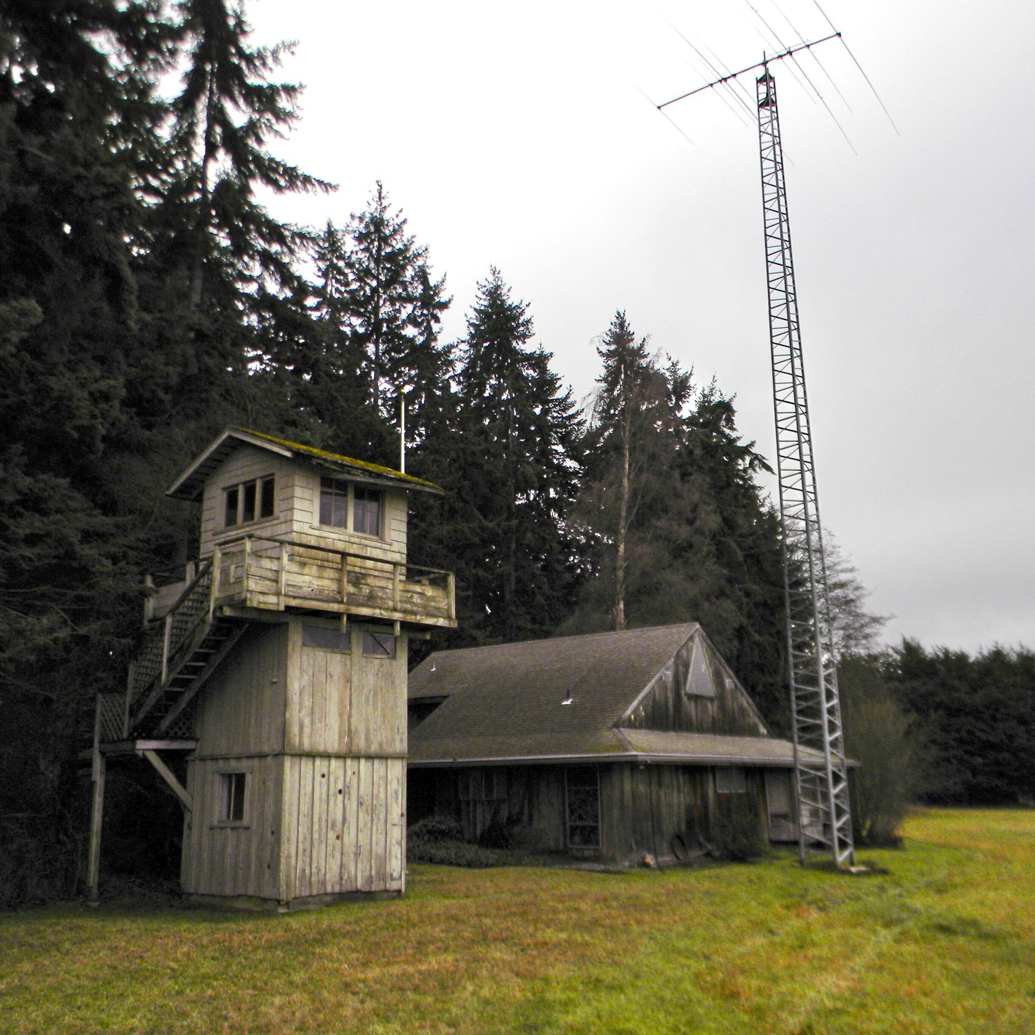 Aircraft Warning Service Observation Tower - Military observation tower ...