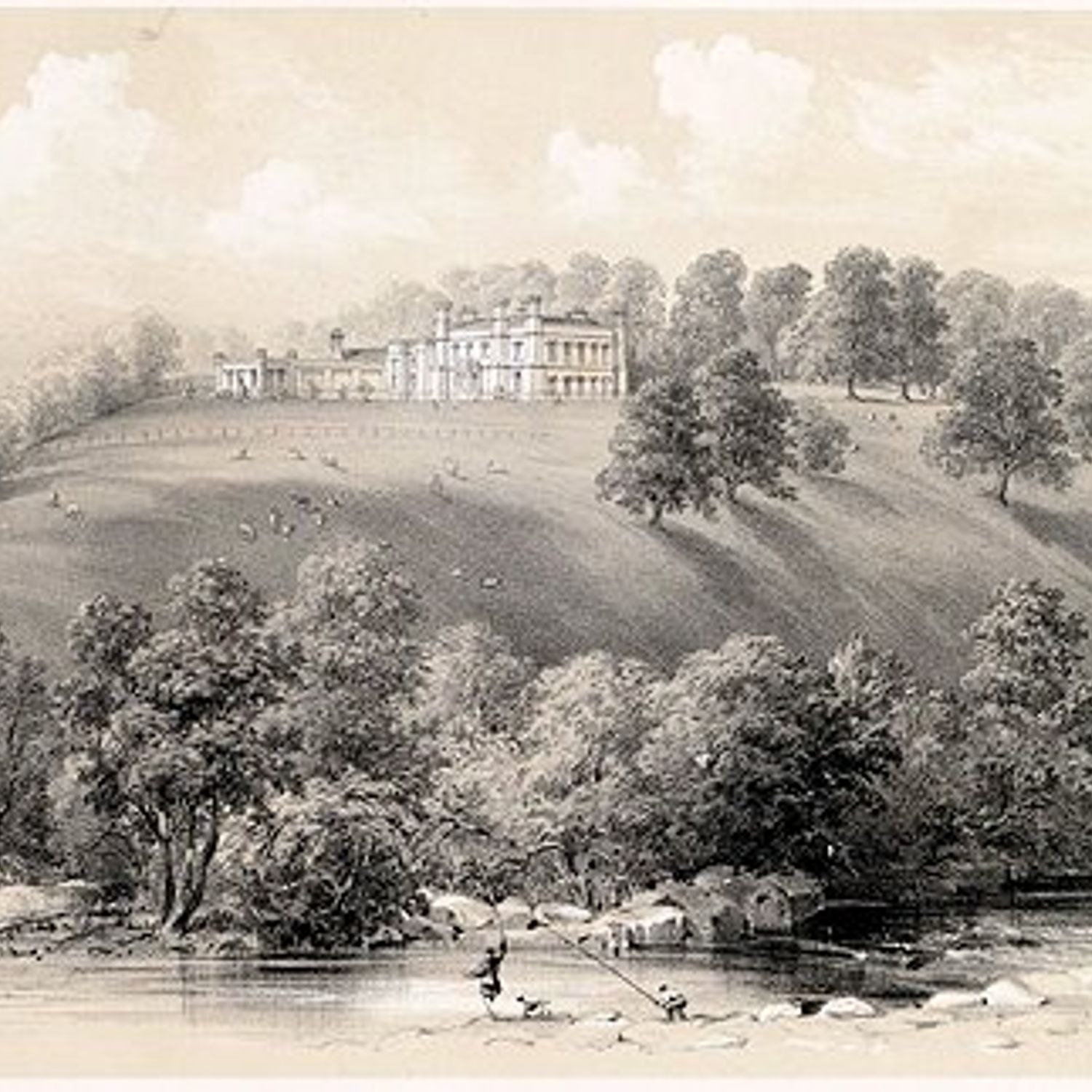 Pen-y-Lan Hall - Grade II listed country house in Ruabon, Wales