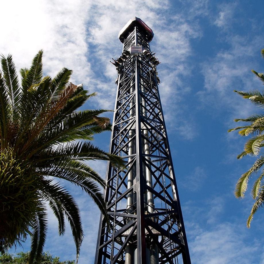 The Giant Drop - Drop tower at Dreamworld theme park, Gold Coast ...