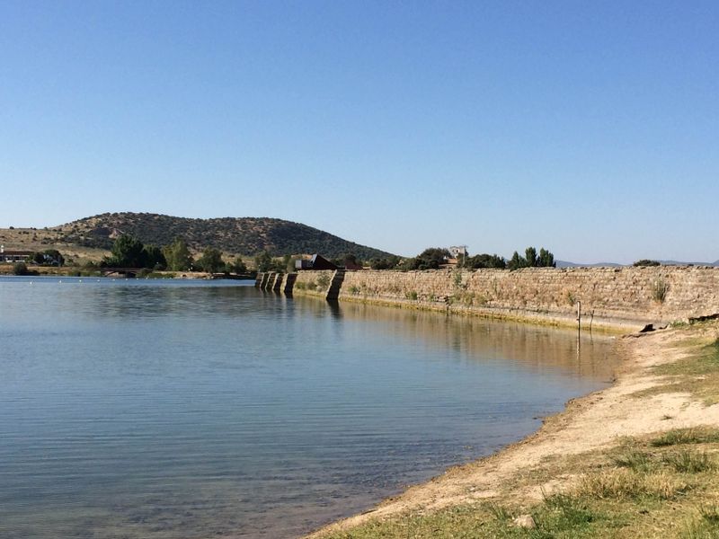 Proserpina Dam - Estrutura hidráulica romana em Mérida, Espanha