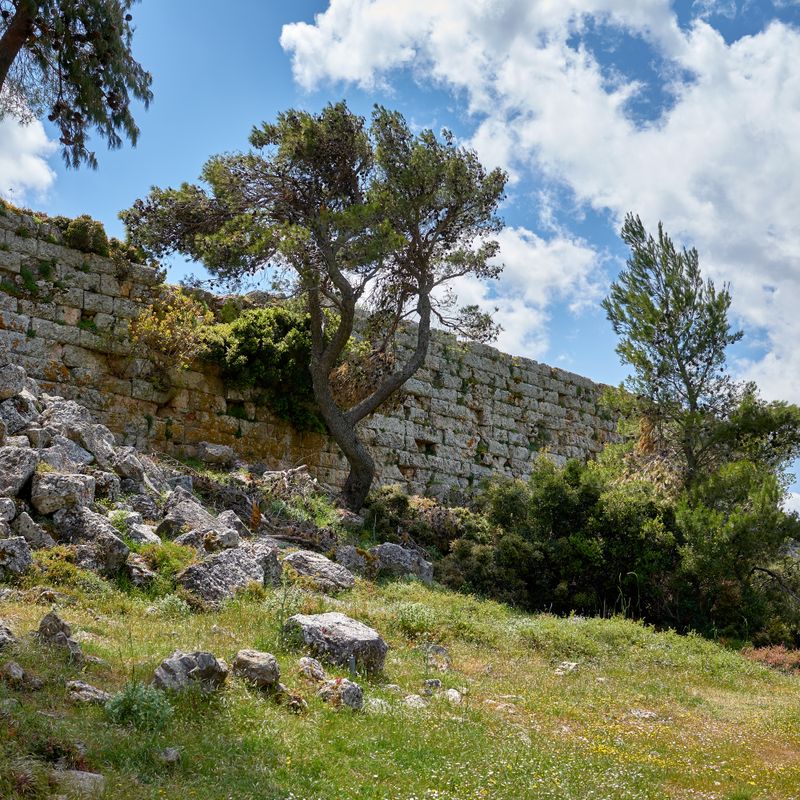 Phyle - Demo antiguo en Oineis, Grecia